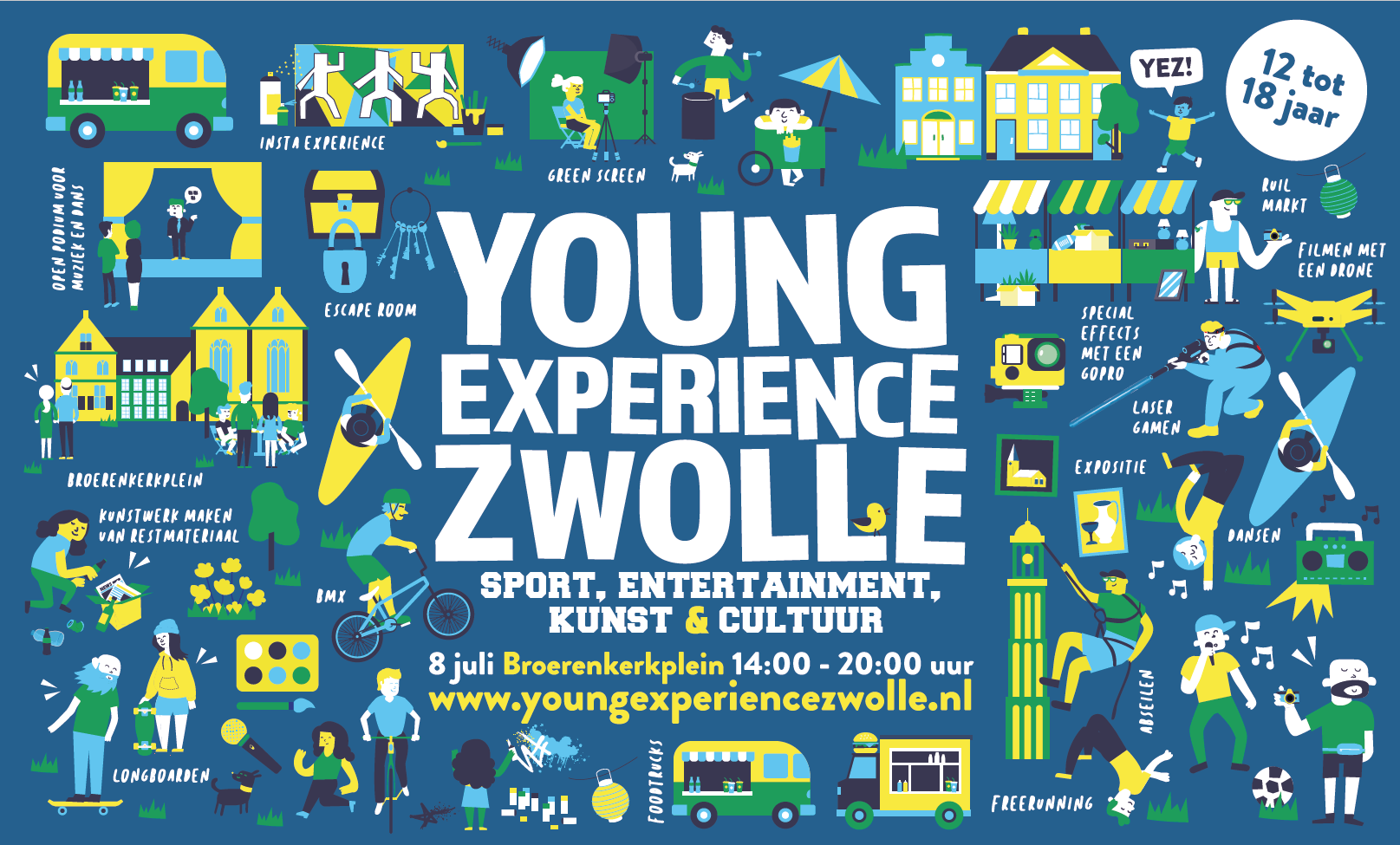 Event: Gratis YEZ Festival voor Zwolse jongeren van 12 tot 18 jaar ...